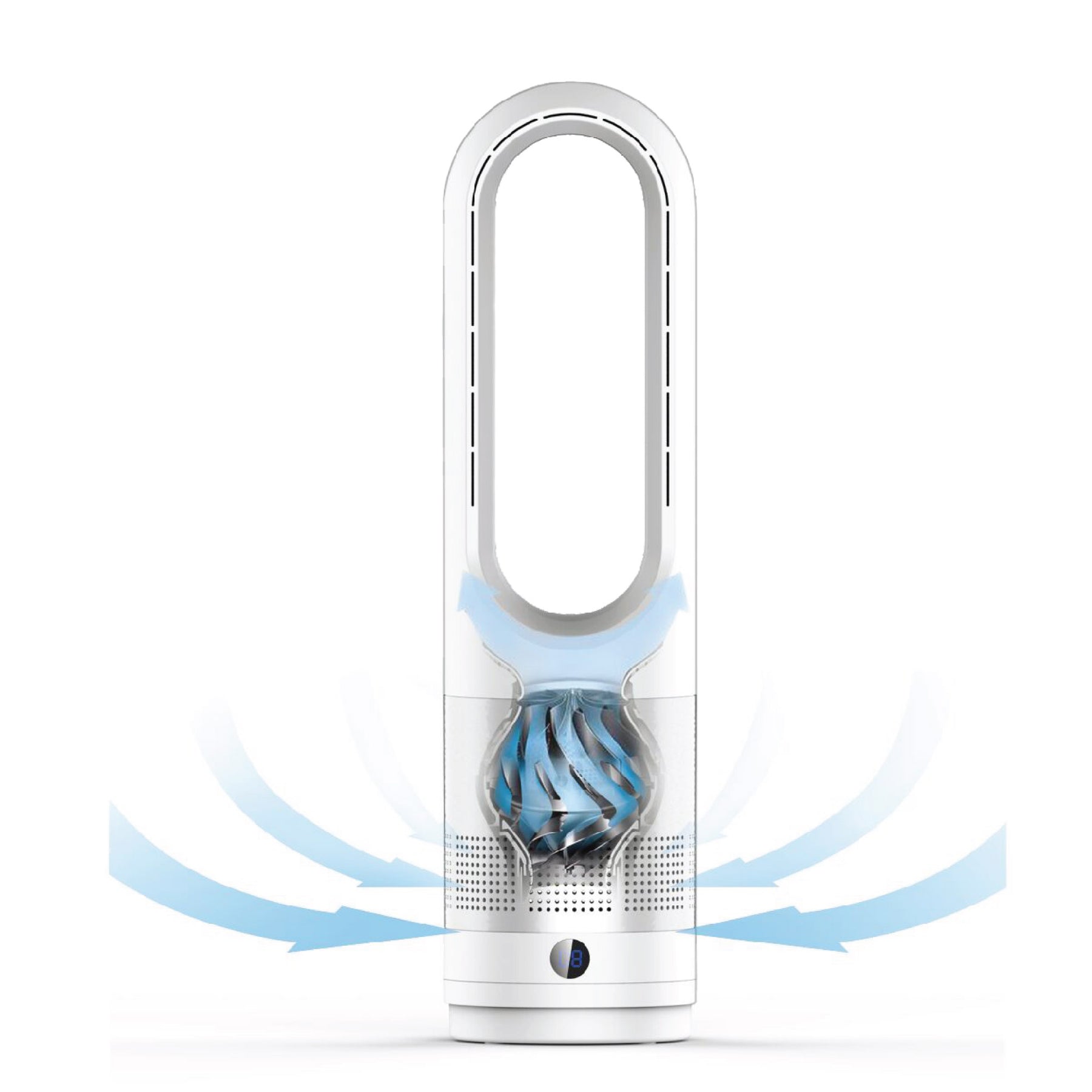 Heating & Cooling Bladeless Fan | DSL